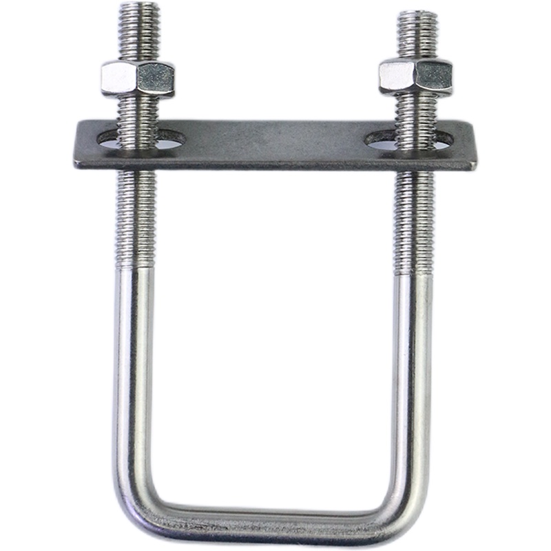 [UType Square Clamp Tube Bolt]Screw fastener304Stainless Steel Square ...