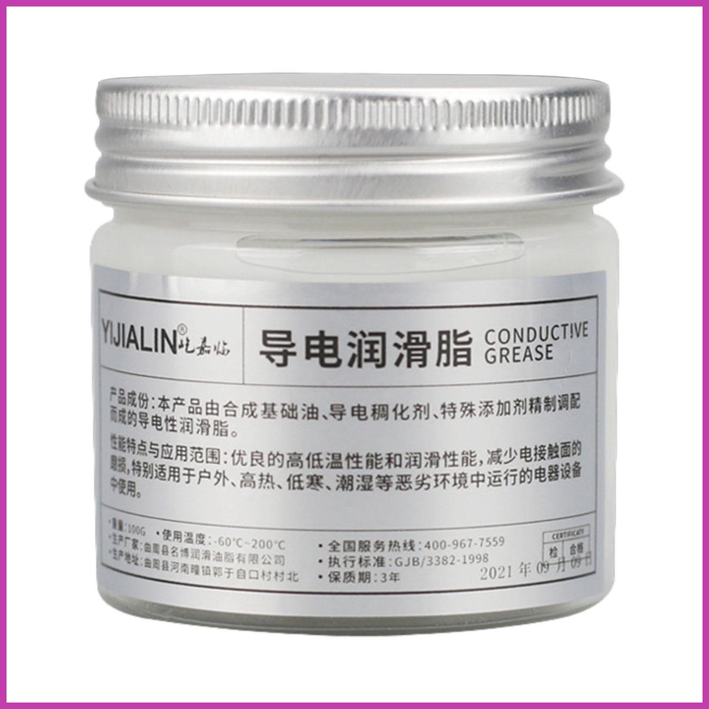 Electric Contact Grease 100g Conductive Paste Electricity Compound ...