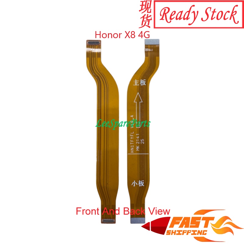 Huawei Honor X8 4G Main Board Motherboard UI LCD Display Charging Flex ...