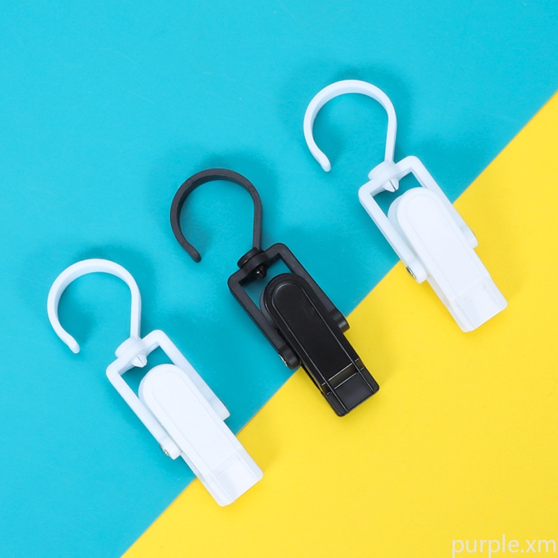 [NEW] Penyepit Baju Viralls Hanger Baju Curtain Clip Hook Socks Clip ...
