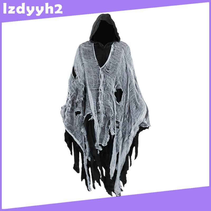 [LzdyyhacMY] Halloween Hooded Capes Hooded Cloak Role Play Dress up ...