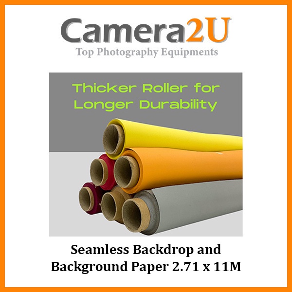 GS Seamless Backdrop and Background Paper 2.71 x 11M Photography ...