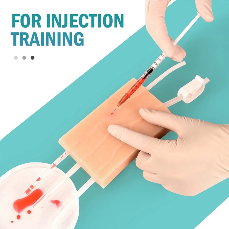 High Simulation Skin Module Y Tube Intravenous Injection Training Module Injection And Suturing