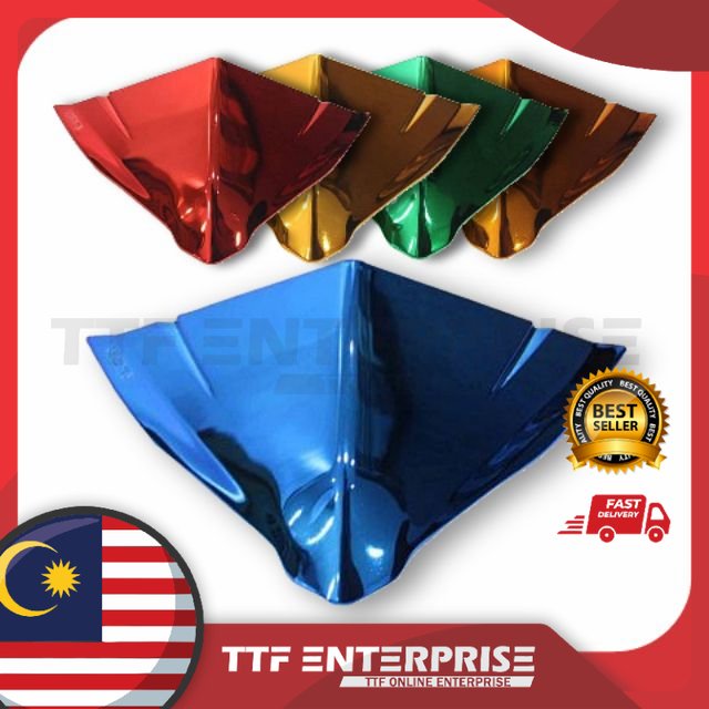 YAMAHA LC135 V2 V3 BIG COWLING VISOR HEAD VISOR ( ACP-BLUE / ACP-RED ...
