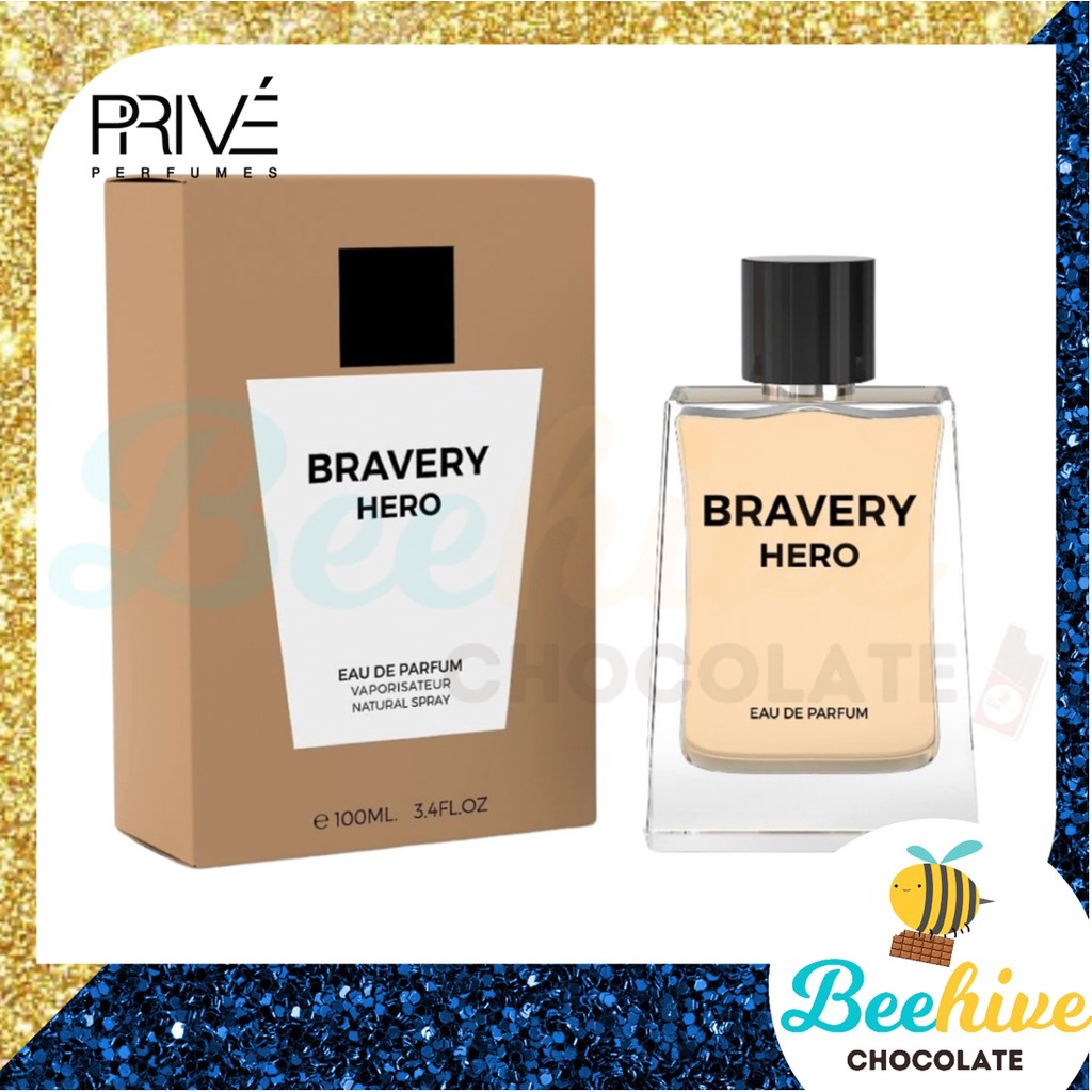 Prive Bravery Hero Perfume For Men EDP 100ml | Shopee Malaysia