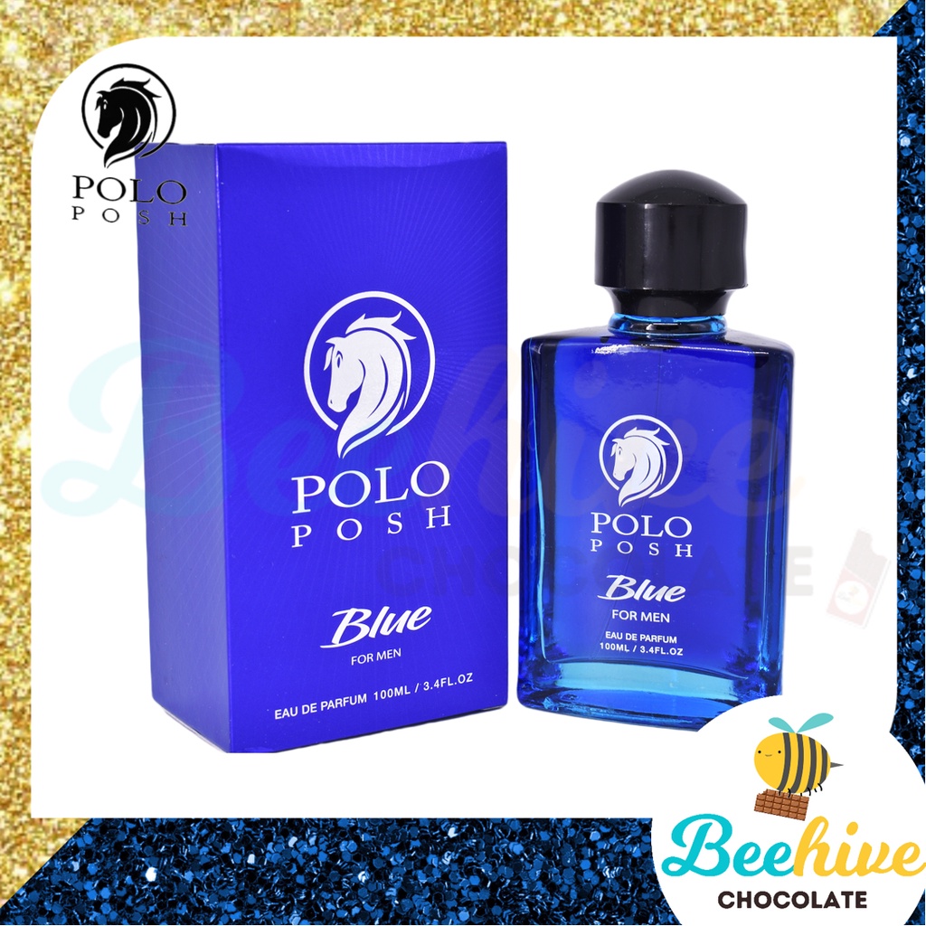 Polo Posh Blue Perfume For Men EDP 100ml | Shopee Malaysia