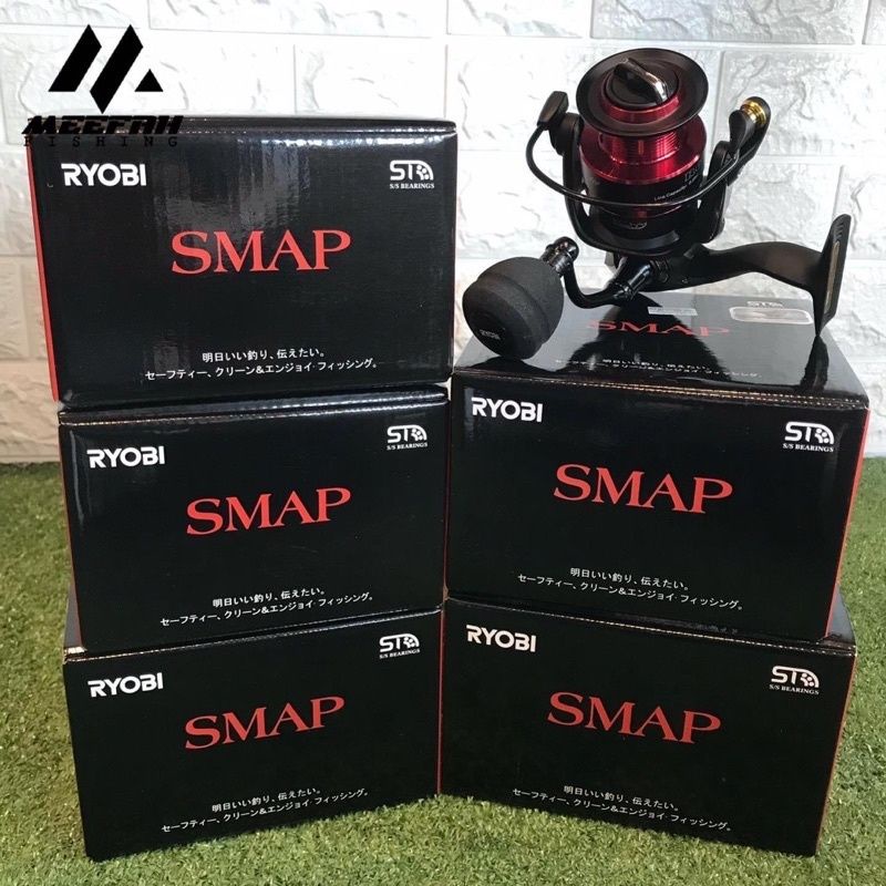 Original RYOBI SMAP 🔥FREE GIFT🔥 - SPINNING FISHING REEL Mesin Pancing | Shopee Malaysia