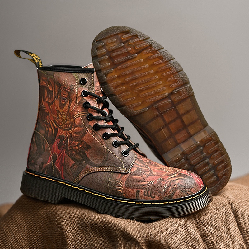 Quality Assurance.MARTENS Martin Boots Genuine Leather Martin Boots Men ...