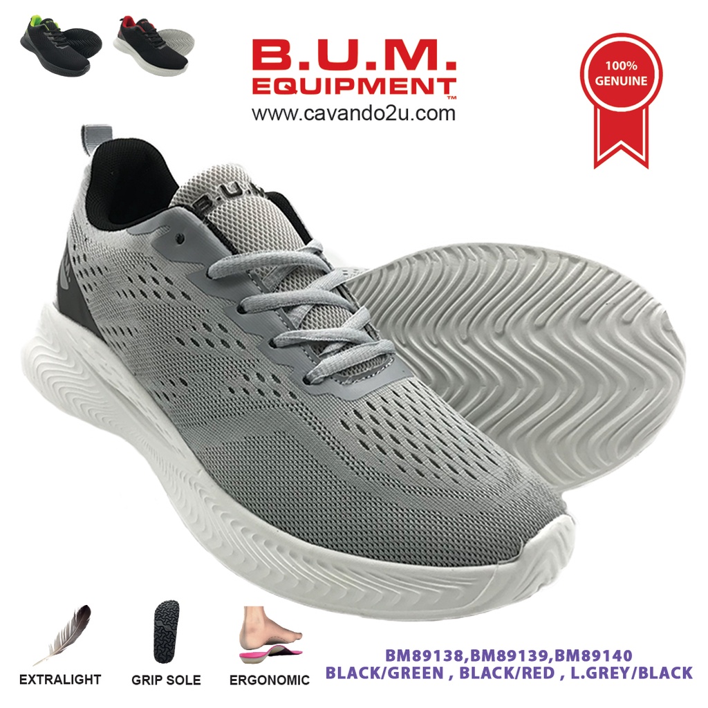 BUM Equipment Unisex Sport Shoes BM89138 / BM89139 / BM89140 (Black x ...