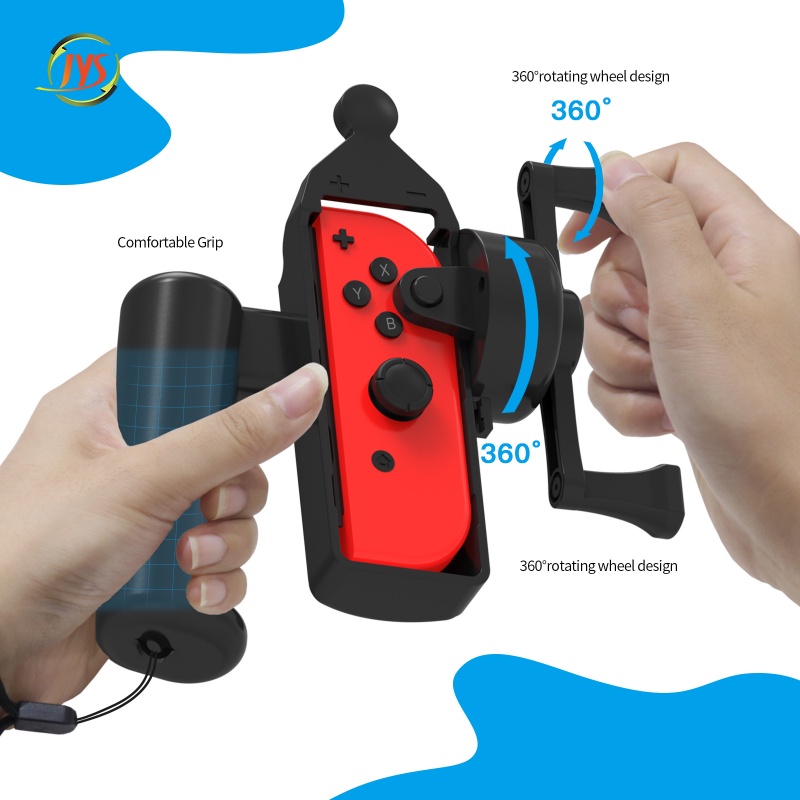 Portable Move Sebse Fishing Rod Fish Pole Prop For Nintendo Switch & Switch Oled JoyCon Console ...