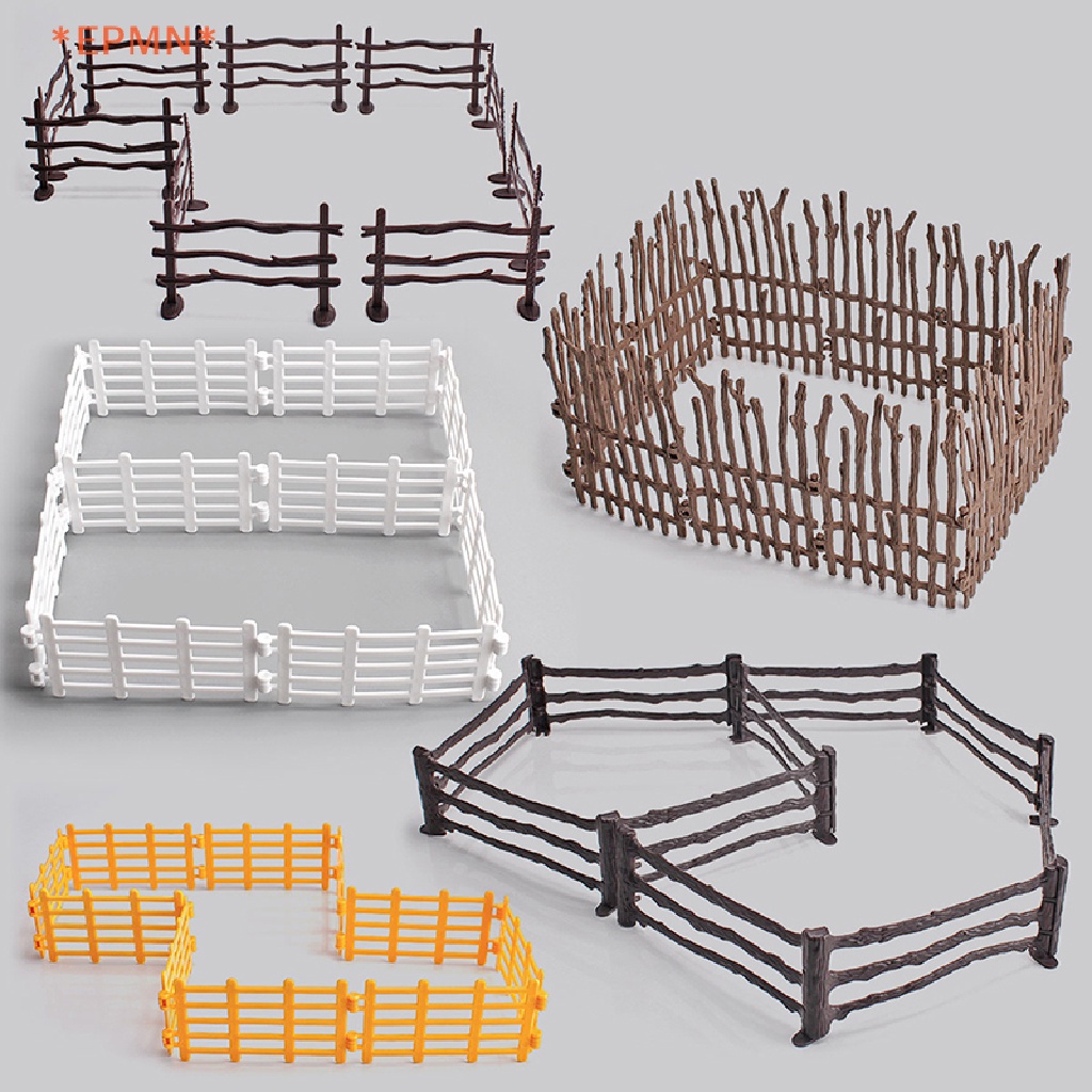 EPMN> DIY Kids Toys Simulation Animals Farm Poultry Fence Models ...