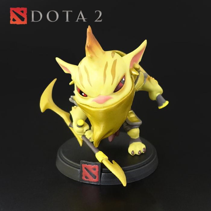 Dota2 DOTA 2 DEMI HERO ACTION FIGURE TOY BOUNTY HUNTER WITH BOXES READY ...
