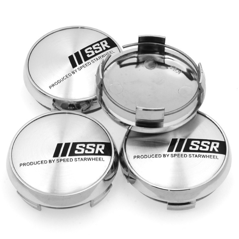 NEW 4pcs 65mm JDM SSR Wheel Center Hub Caps ssr Racing Wheels Cap Car ...