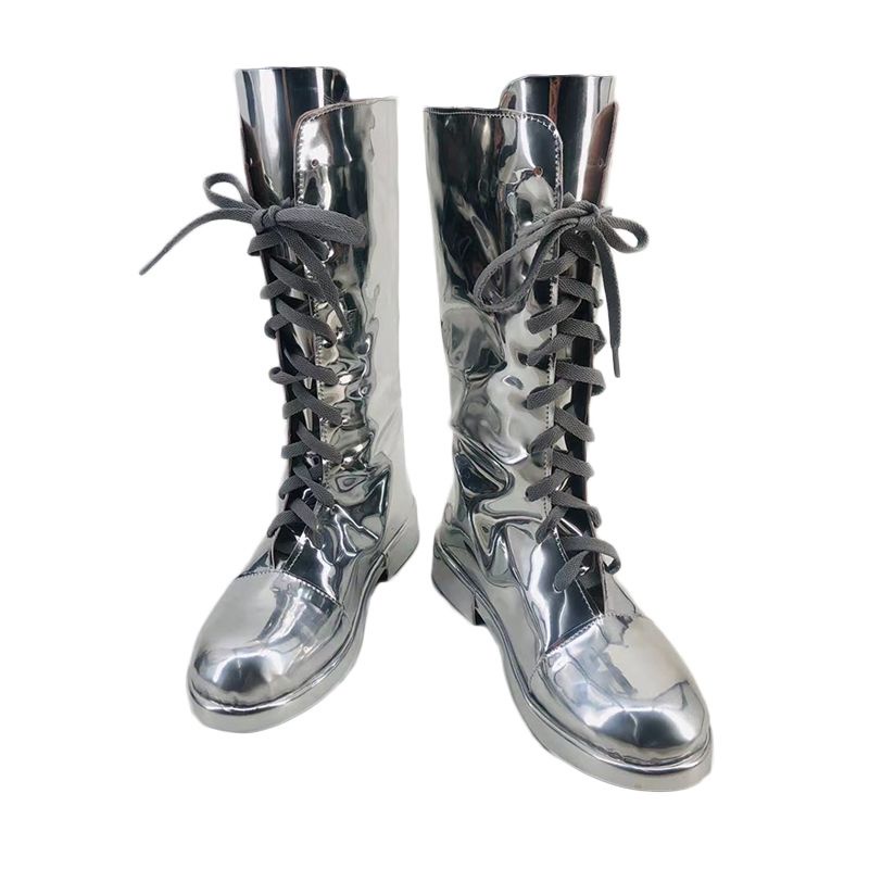 Future Technology Kids and Adults Shoes Cosplay Silver Cosmic Style ...
