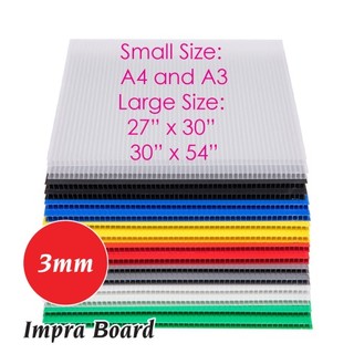 [Large Size 5pcs] PP Impra Board | 27x30 30x54 | Polypropylene PP ...