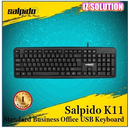 Salpido K11 Standard Business Office USB Keyboard | Shopee Malaysia