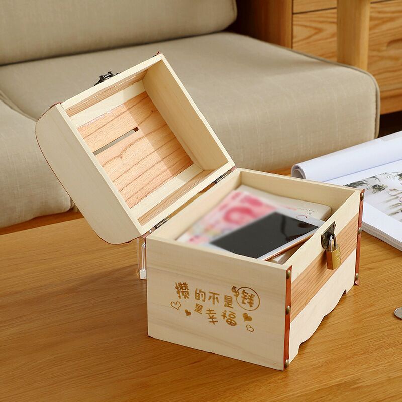 [Money Box] Large-Capacity Influencer Piggy Bank Can't Only Enter Can ...