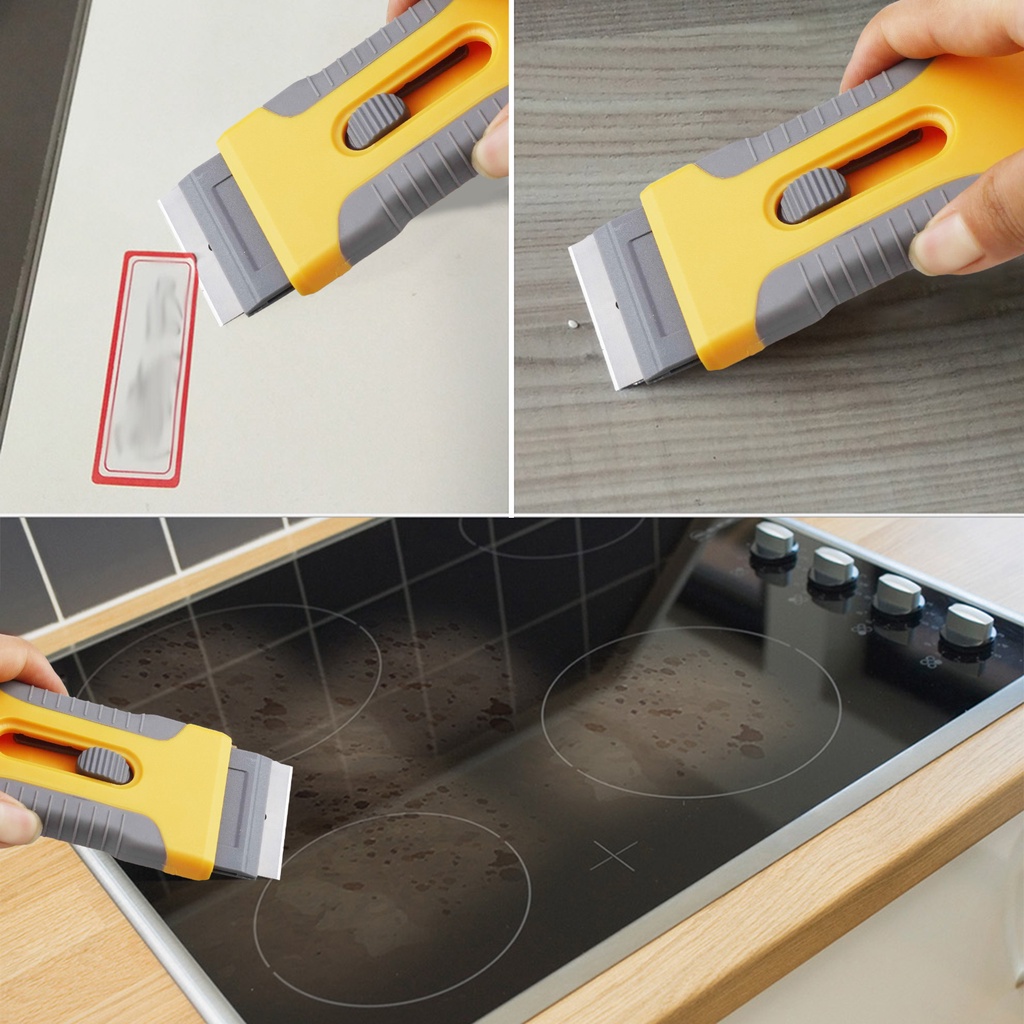 [CSS]Glass Oven Door Window Film GLASS Scraper Tool CERAMIC HOB Home ...