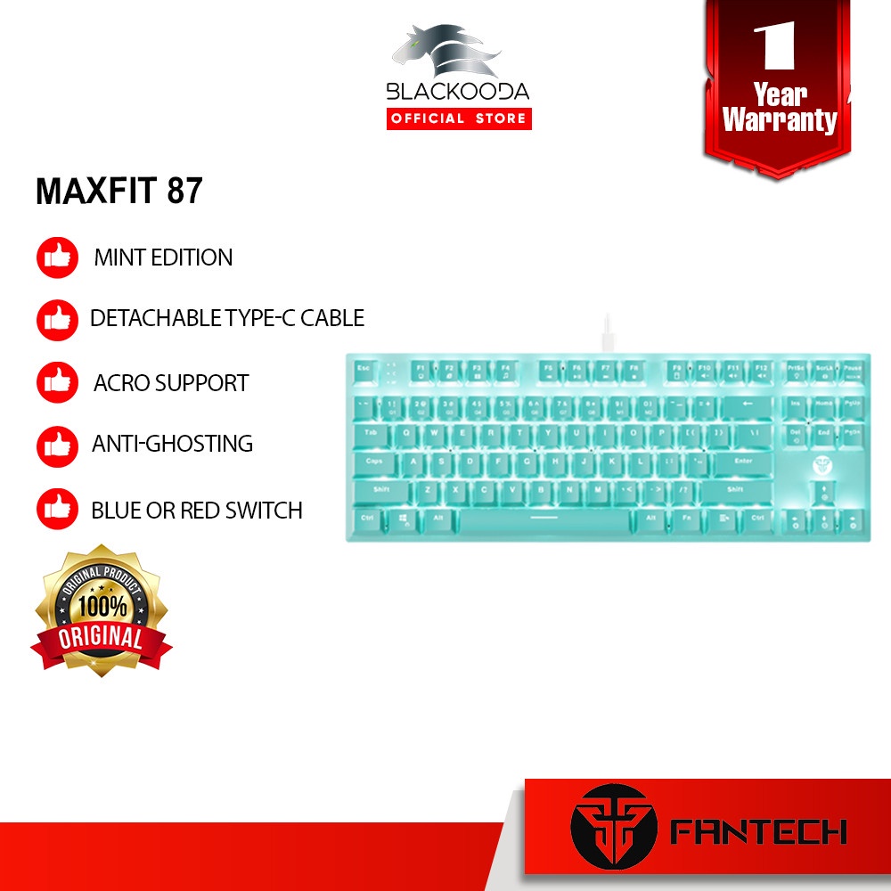 Fantech Mint edition MK856 MAXFIT87 Customizeable Full Size ...