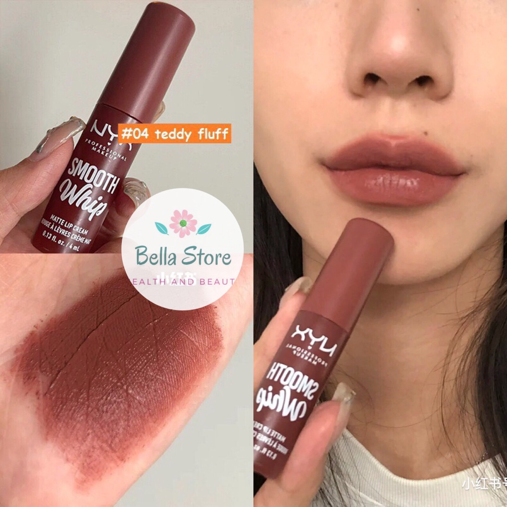 Nyx Smooth Whip Matte Lip Cream in Teddy Fluff | Shopee Malaysia