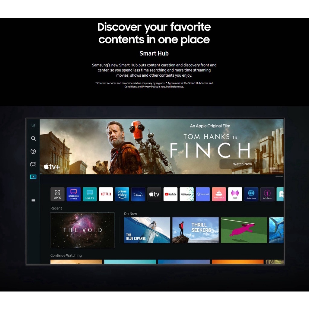 Samsung BU8500 4K UHD Smart TV Dynamic Crystal Colour AirSlim Smart Hub SmartThings (50 ...