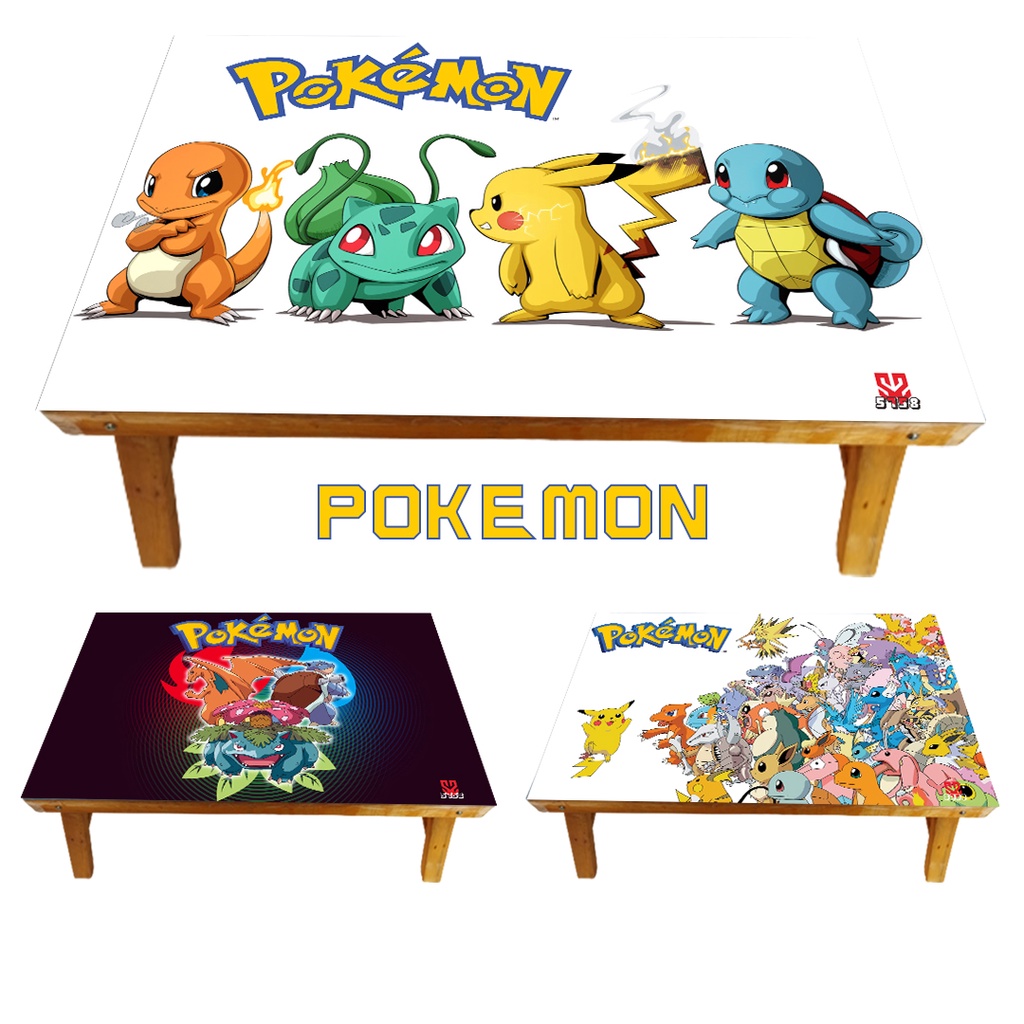 Pokemon Character Children's Folding Study Table | Shopee Malaysia