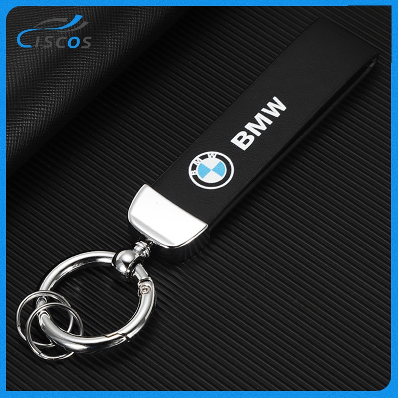 Ciscos Car Keychain Leather Key Holder Car Accessories For BMW F30 E60 ...