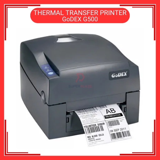 G500 Thermal Transfer Barcode Label Printer Godex | Shopee Malaysia
