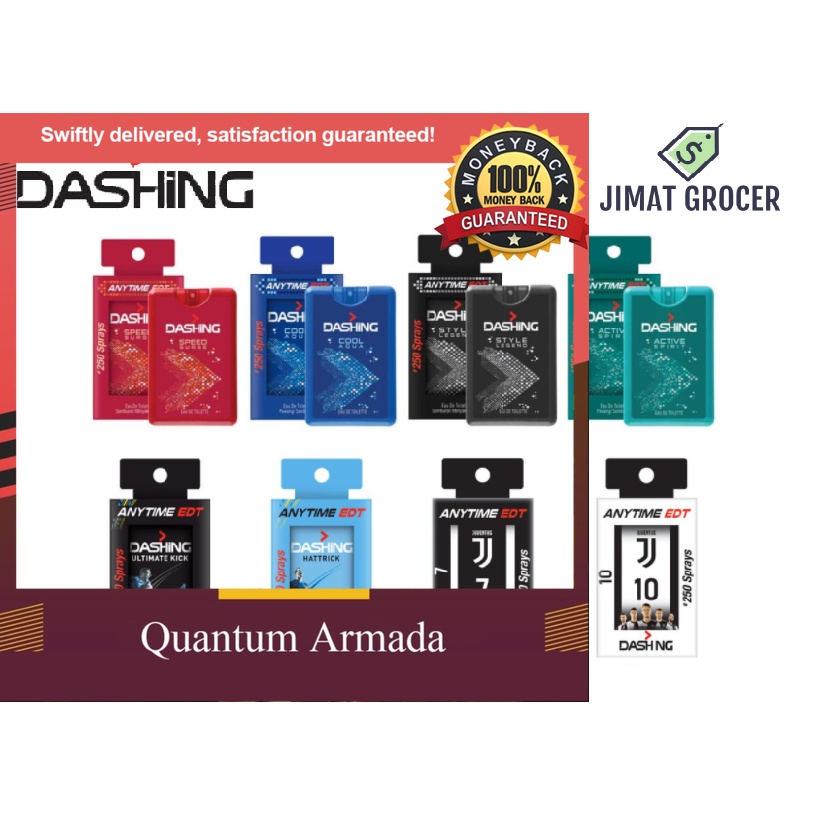 Dashing Anytime Pocket Perfume EDT 18ml | Shopee Malaysia