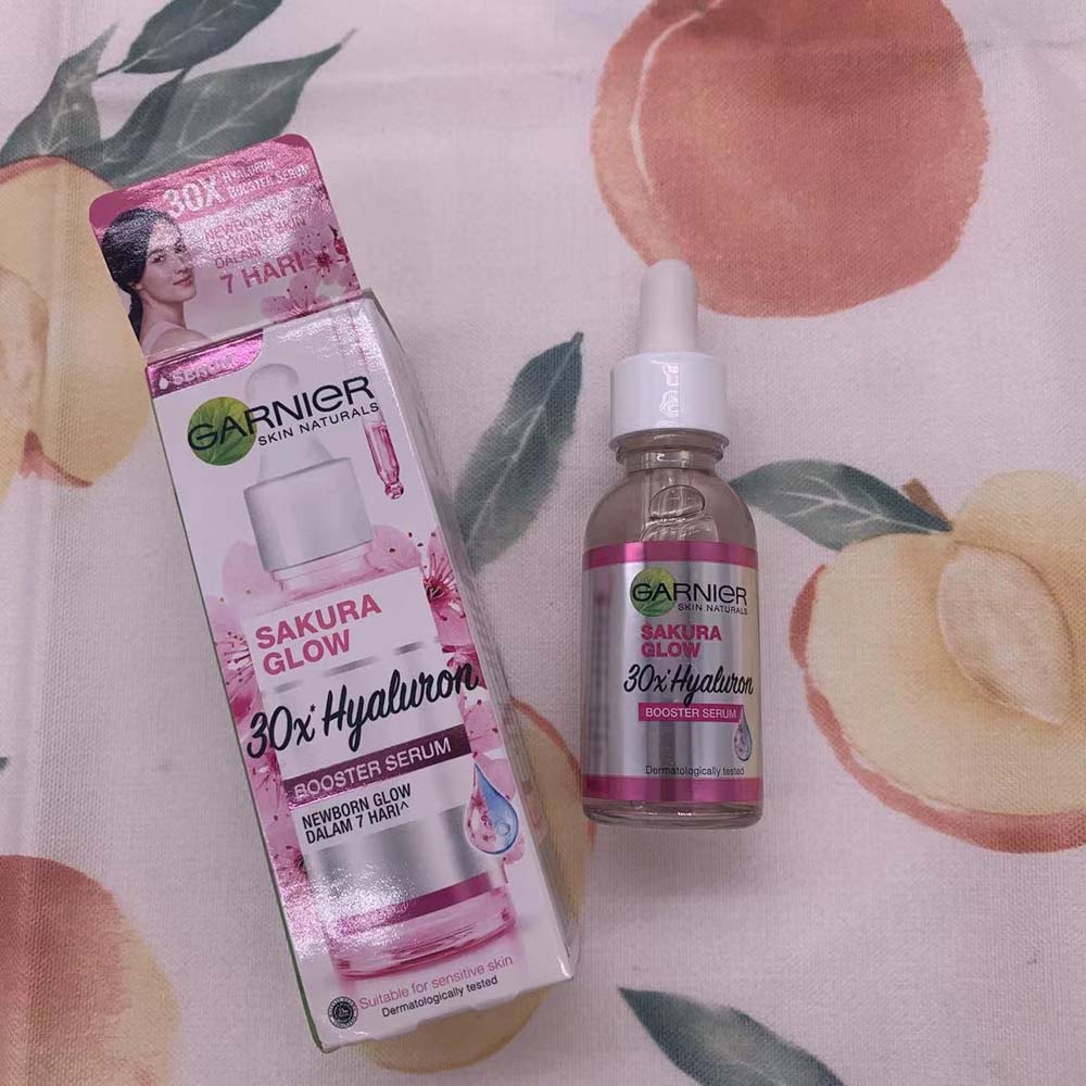 Garnier Light Complete /Sakura Glowing Skin Booster Serum 30ml | Shopee ...