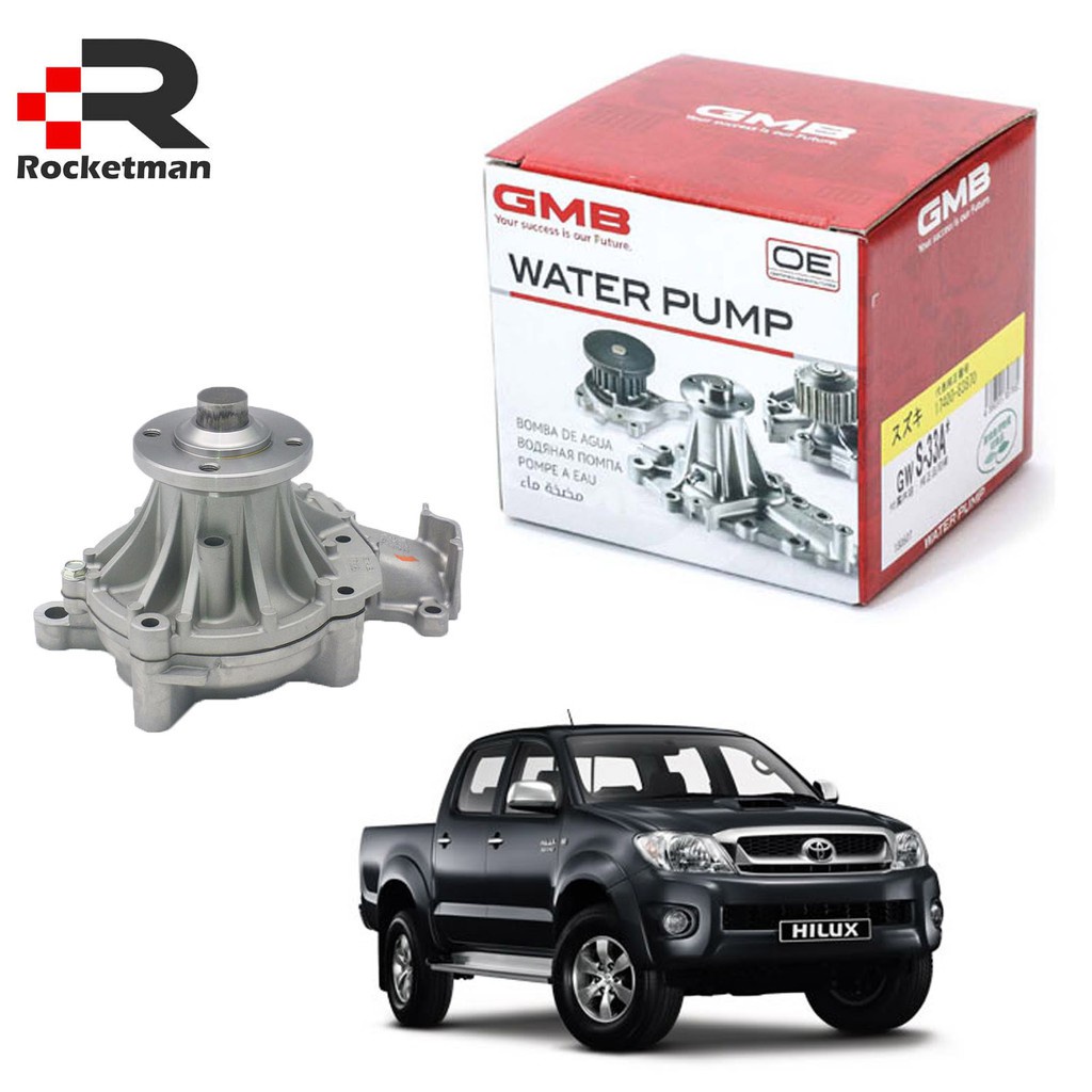 GMB WATER PUMP TOYOTA HILUX KUN25 D4D (GWT-150AT) | Shopee Malaysia