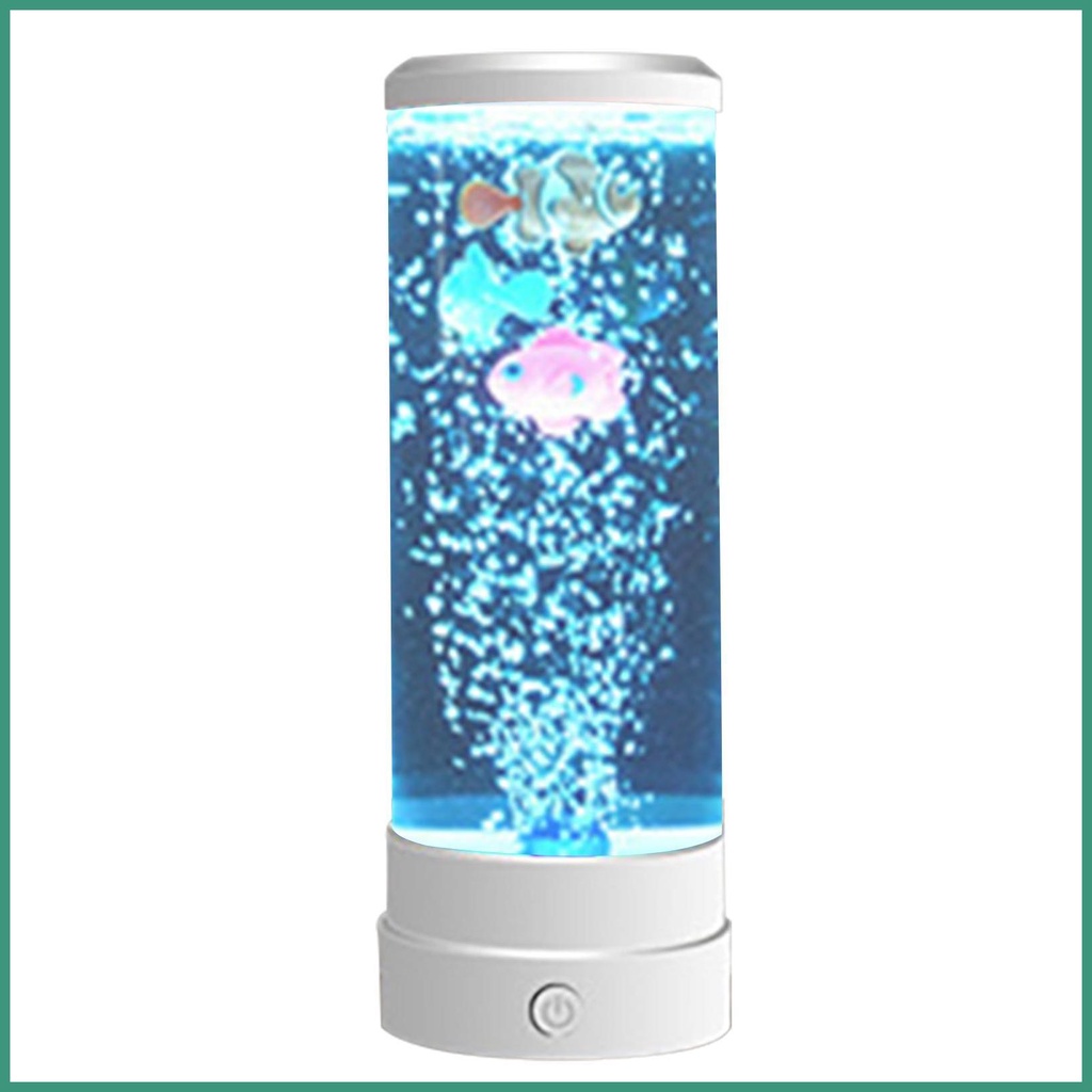 Bubble Fish Aquarium Lamp Fish Night Light Artificial Fish Tank ...