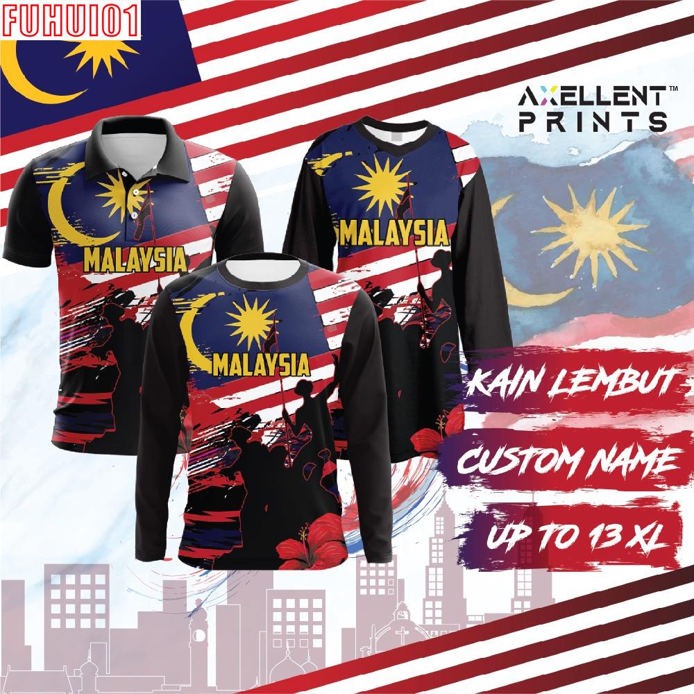 (Fuhui01) Exclusive Merdeka Jersey Collection 2024 Baju Merdeka ...