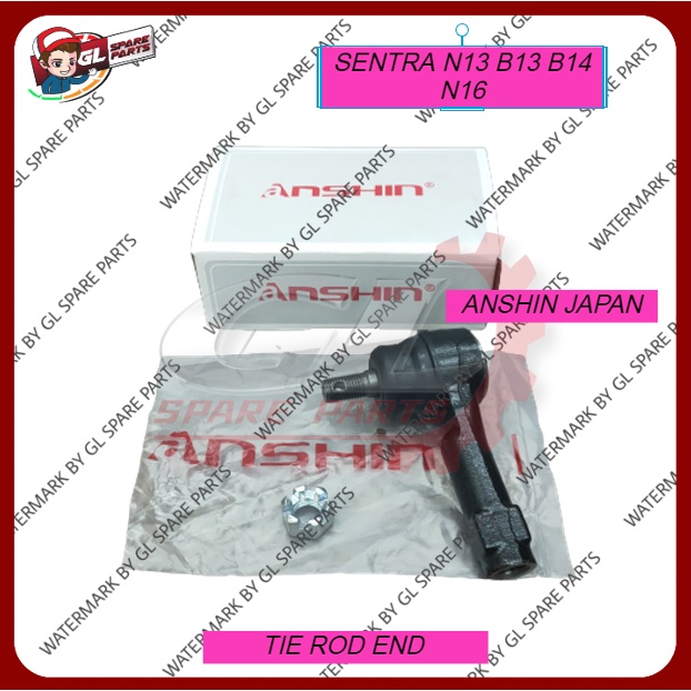 (ANSHIN JAPAN) TIE ROD END (SET) NISSAN SENTRA N13 B13 B14 N16 | Shopee ...