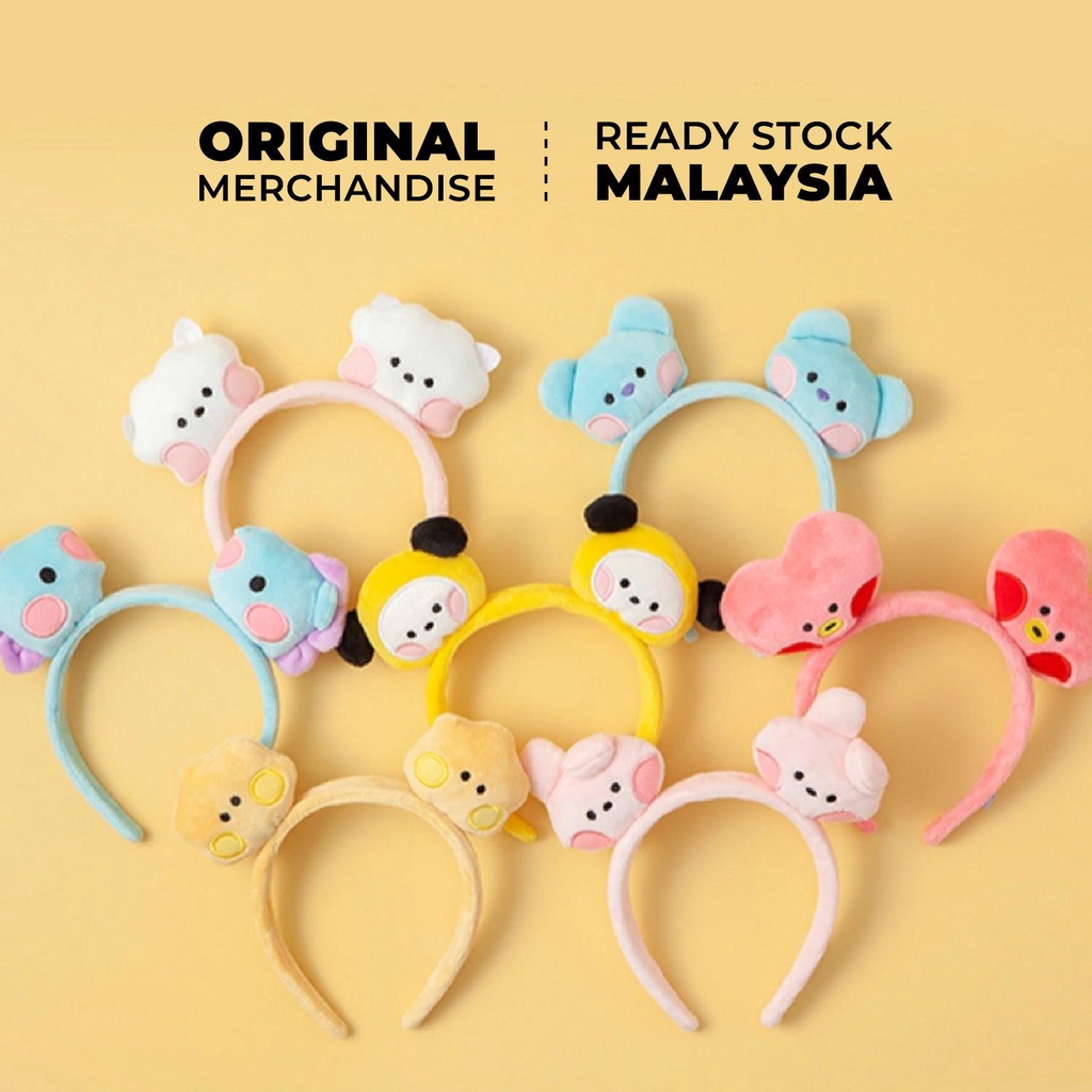 [OFFICIAL] BT21 Minini Doll Headband BTS BT21 TinyTAN BangTan Kpop ...