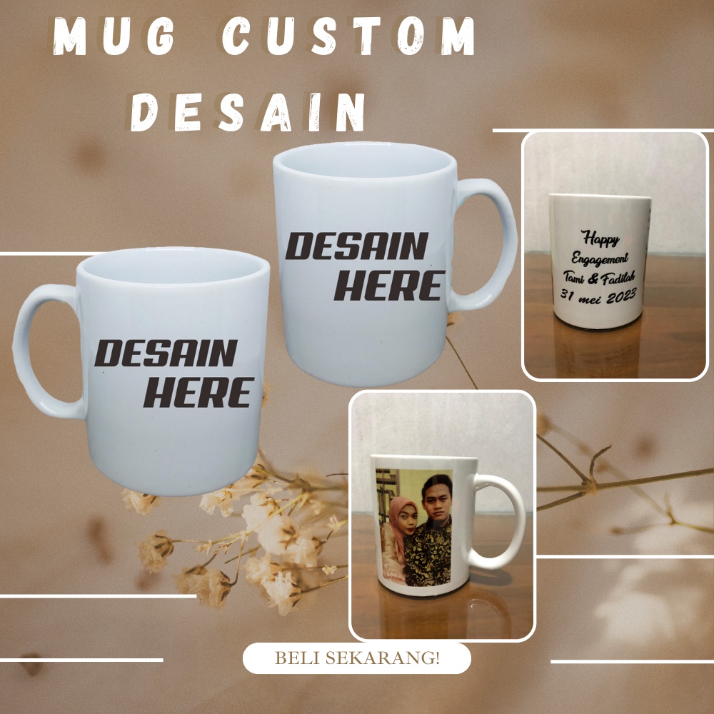 Free Custom Mugs Design / Souvenirs / Promotion / Marchandise | Shopee ...