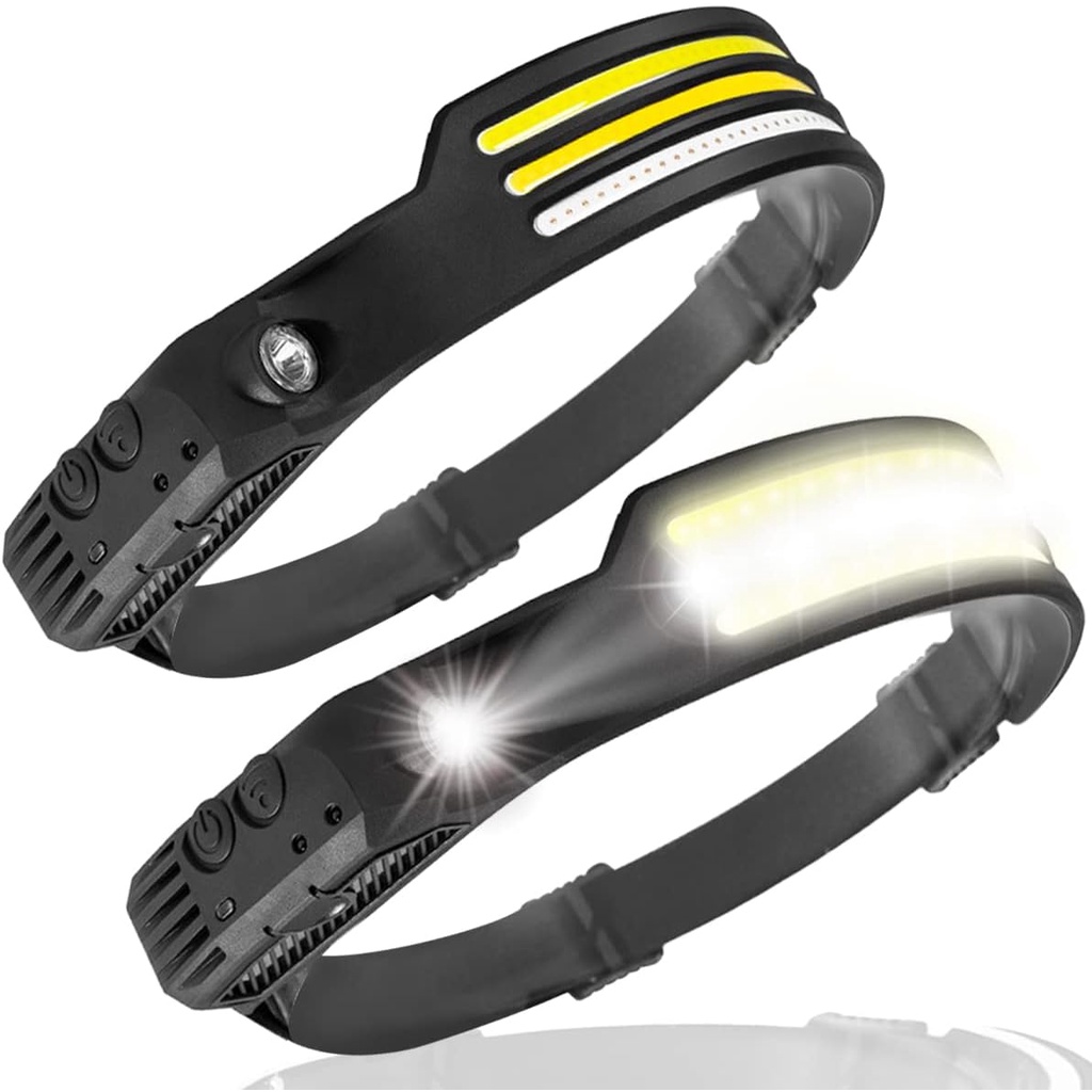 Chibel Rechargeable LED Leadlamp Lightbar Headband Light Strip ...