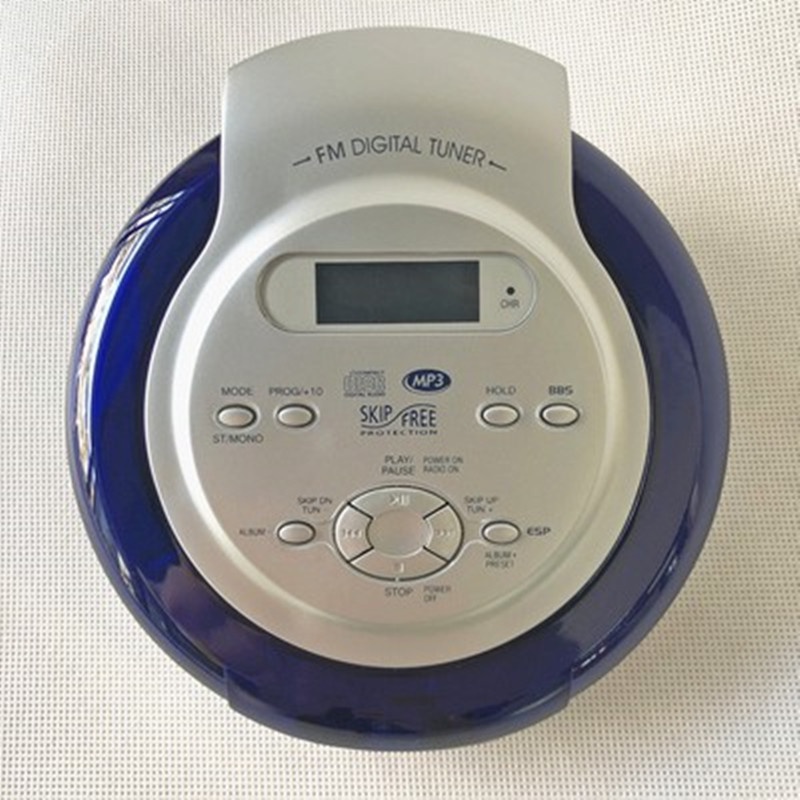 Audiophase Portable CD walkman discs player support MP3 disc with ...