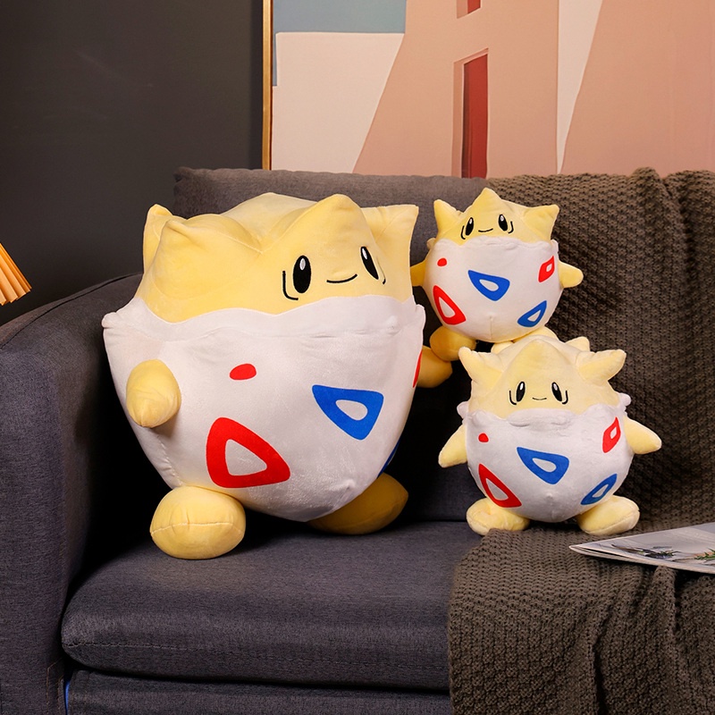 Big Size Very Soft Stuffed Togepi Plush Toy Japanese Style Pokemon ...