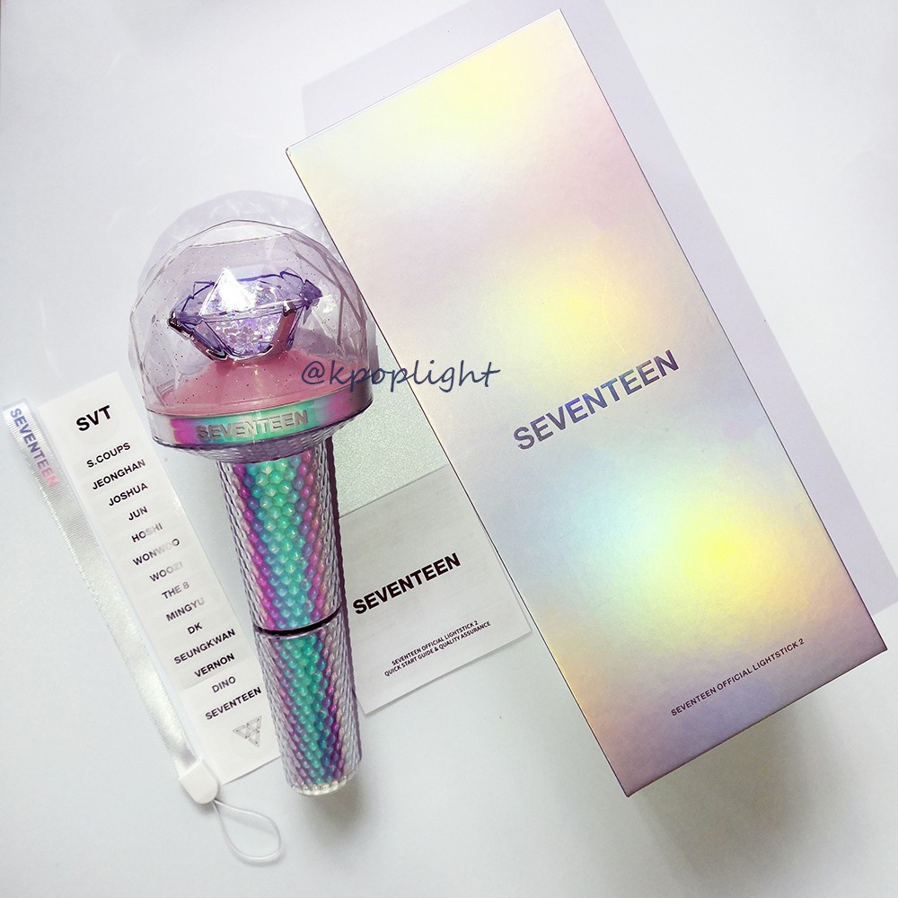 Official Seventeen Lightstick Ver.2 Caratbong Fans Carat Stick 2 ...