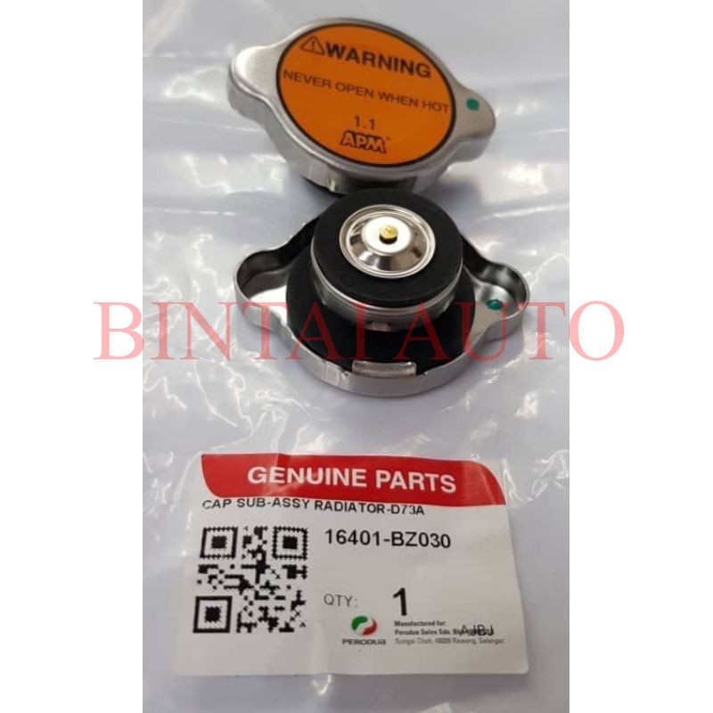 *ORIGINAL PERODUA MYVI, VIVA, PERSONA, EXORA, RADIATOR CAP/ TANGKI CAP ...