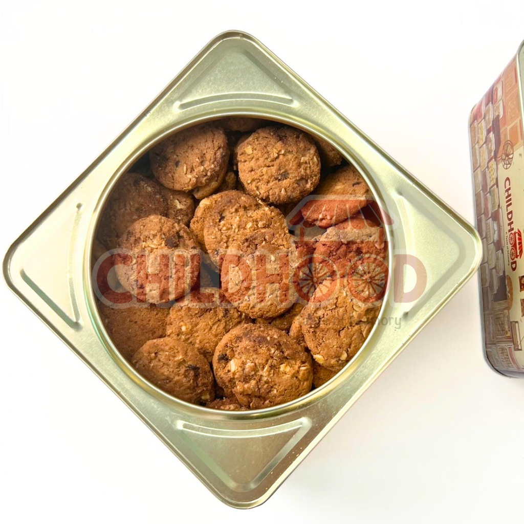 Childhood Malaysia🔥Biscuit Oat Choco Chip Cookies/Snacks Food/ Nuts ...