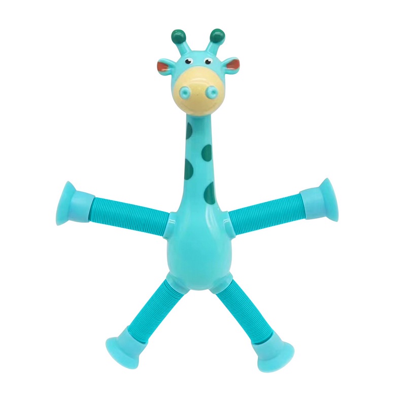 Children Suction Cup Toys Pop Tubes Stress Relief Telescopic Alpaca ...