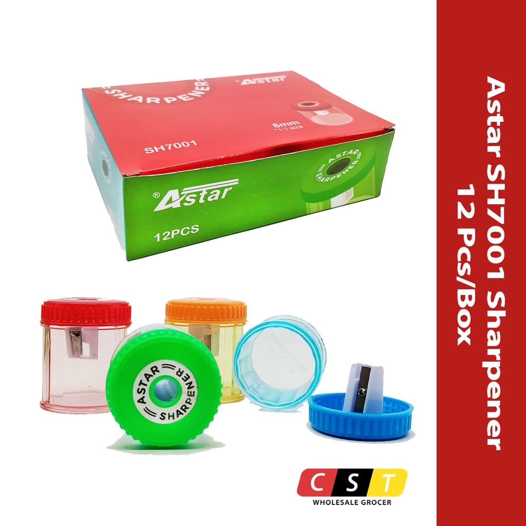 Astar SH7001 Sharpener [12 Pcs/Box] | Shopee Malaysia