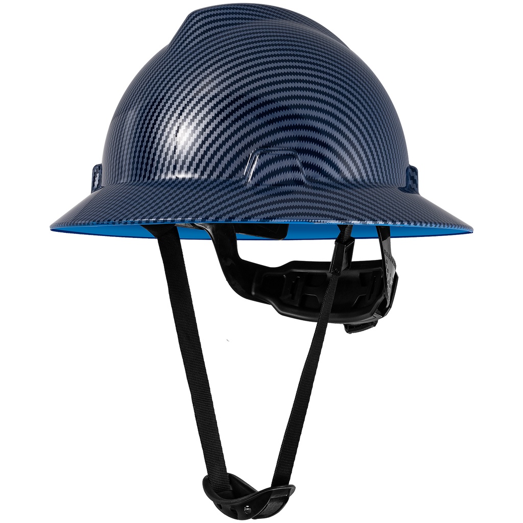 LOEBUCK carbon fiber summer construction site engineering safety helmet ...