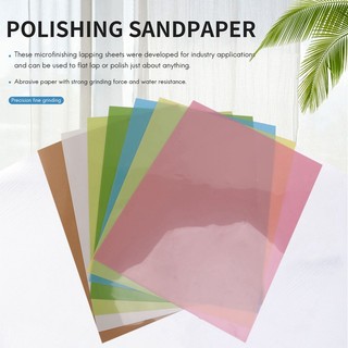 7Pcs/Set Lapping Film Sheets Assortment Precision for Polishing ...