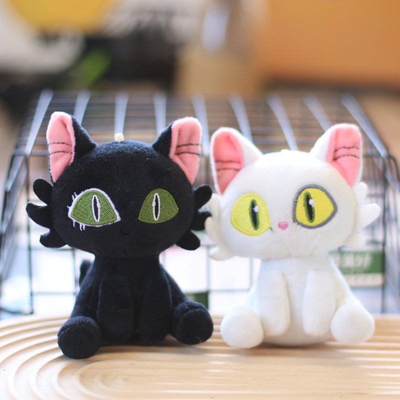 New Suzume No Tojimari Plush Toy Daijin Cat and Sadaijin Black Cat ...