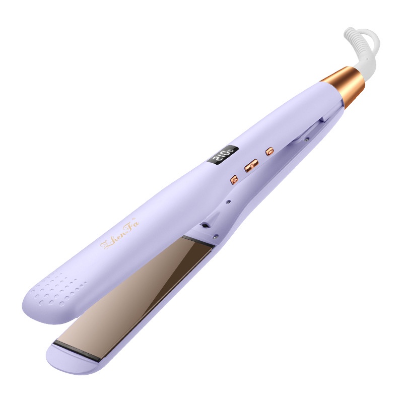 Cross-border Foreign Trade Straight Roll Wet Dry Hair Straightener with ...