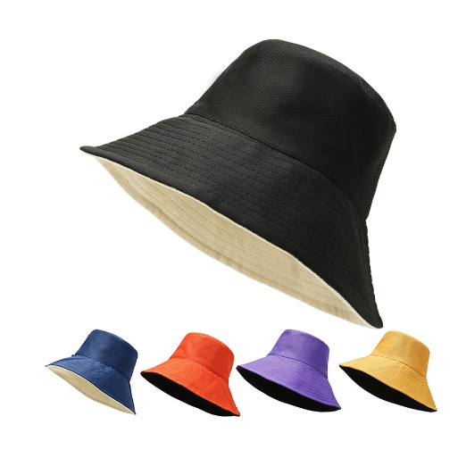 LOLLIPOP FASHION ️ READY STOCK ️Double-Sided Fisherman Hat Two-sided ...