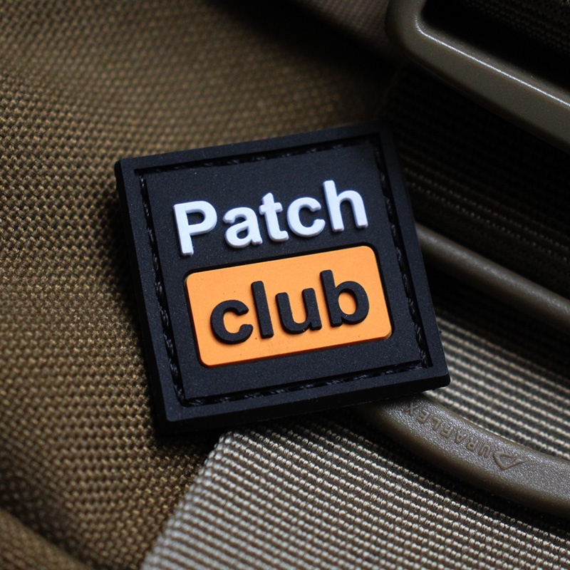 【Customized 】 Mini PVC morale seal 3D Velcro Patch /Badges/armband ...